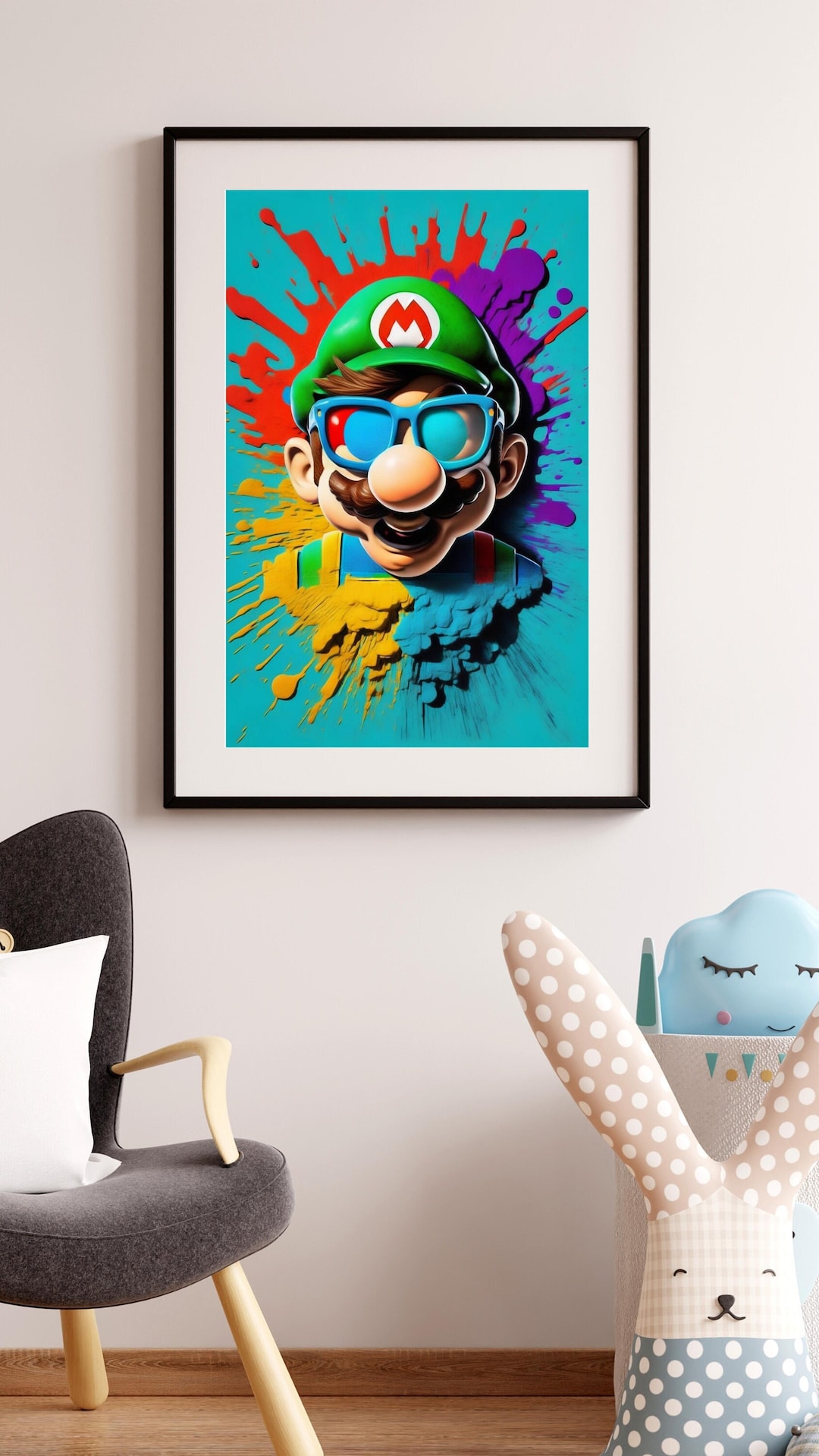 Super Mario Printing for Kids | PRINTABLE Wall Art | Digital Download ...