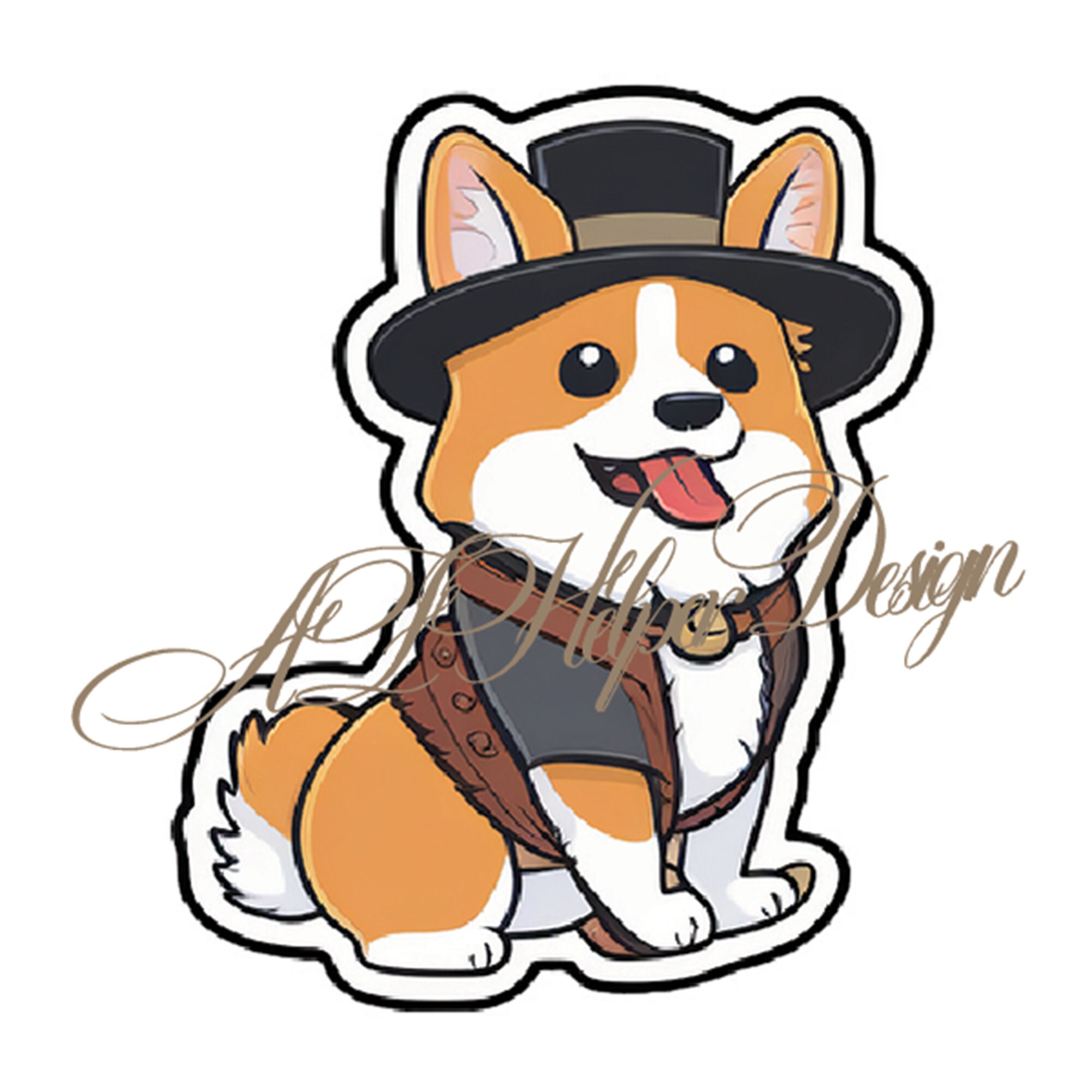 26 Cute & Playful Corgi Digital Stickers and Goodnotes Stickers Perfect ...