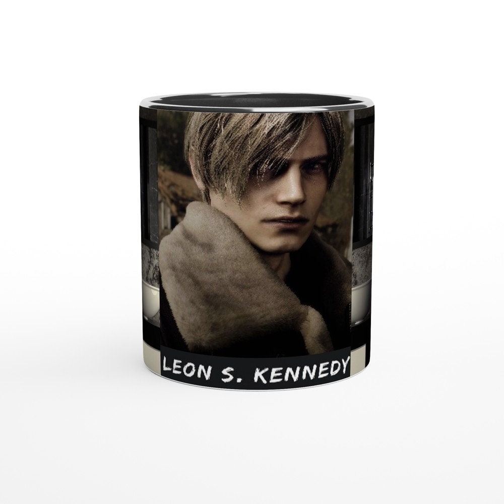 Shirtless Leon Kennedy Mug, Resident Game Gift, Evil 4 Game, Resident ...
