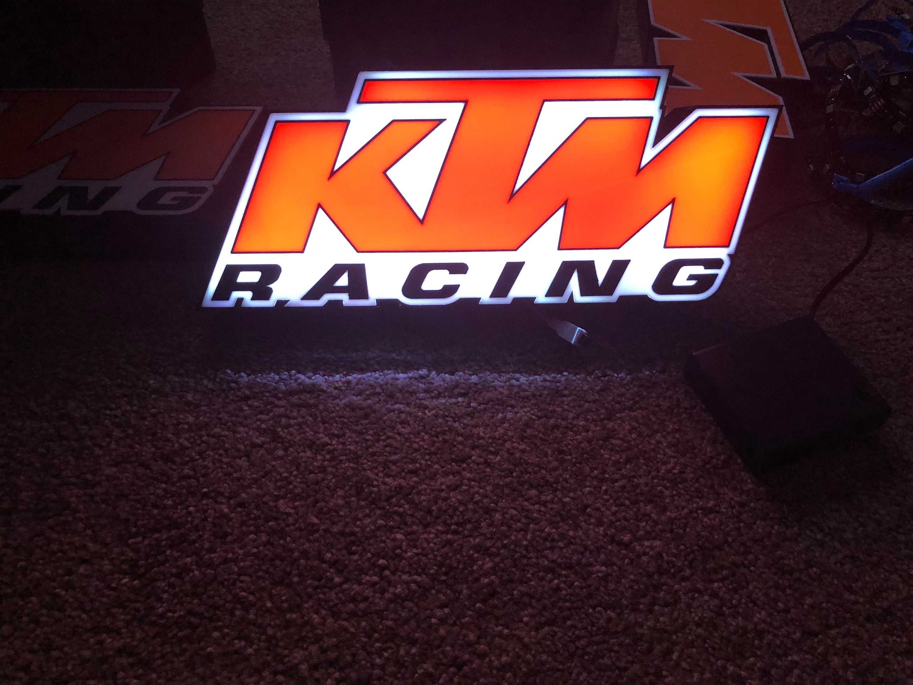 KTM Racing Wall Light - Etsy