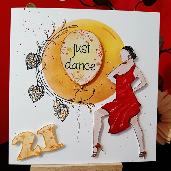 Salsa Dance Birthday Card - Etsy