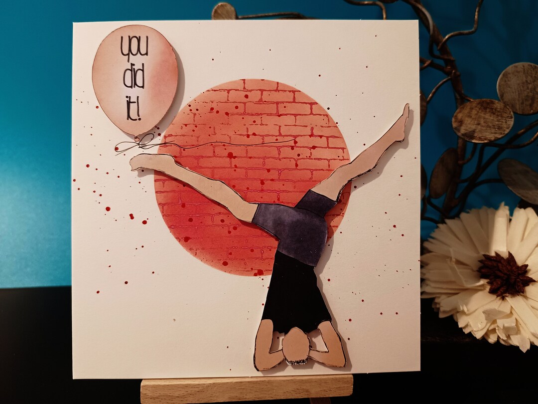 Fitness Teacher Congratulations Card Fitness Exam Congratulations Card ...