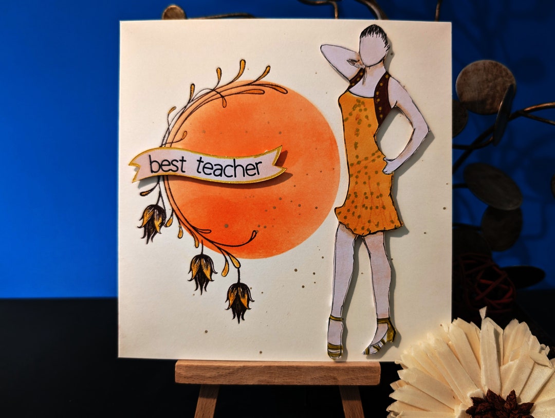 Latin Dance Salsa Greeting Card for Dance Teacher Best Teacher Card - Etsy