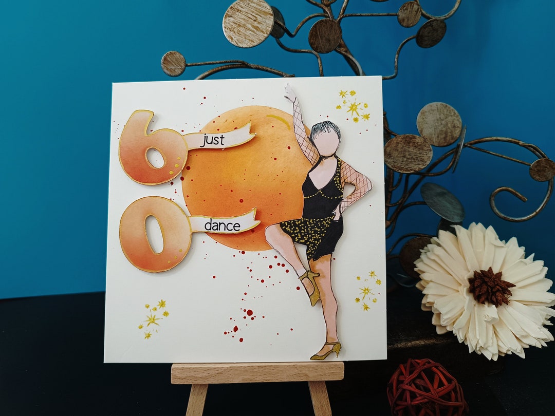 60th Latin American Dance Birthday Greetings Card - Etsy