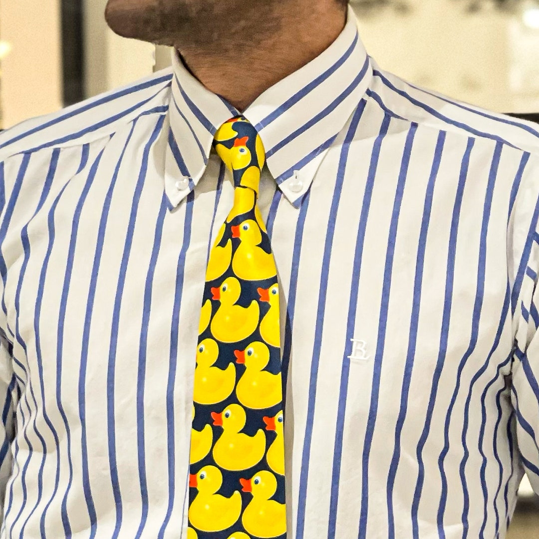 Ducky Tie - Barney's Tie - Etsy