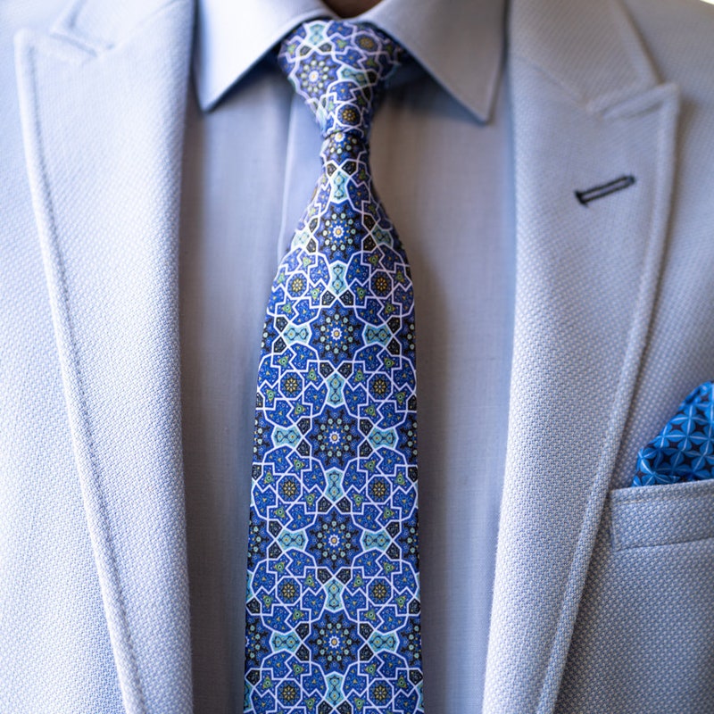 Geometric Ties - Etsy