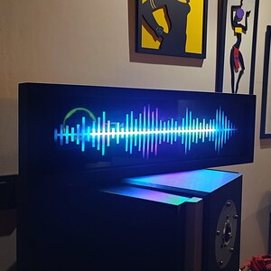 Spectrum Analyzer, 20 Inches Spectrum Analyzer Wall Decor, Equalizer ...