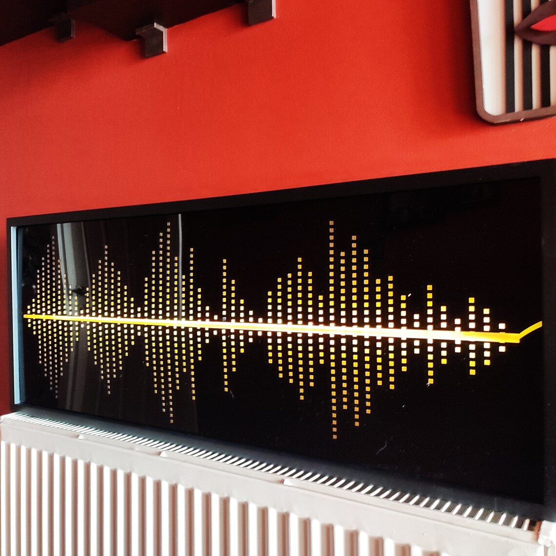 Spectrum Analyzer, 40 Inches Spectrum Analyzer Wall Decor, Equalizer ...