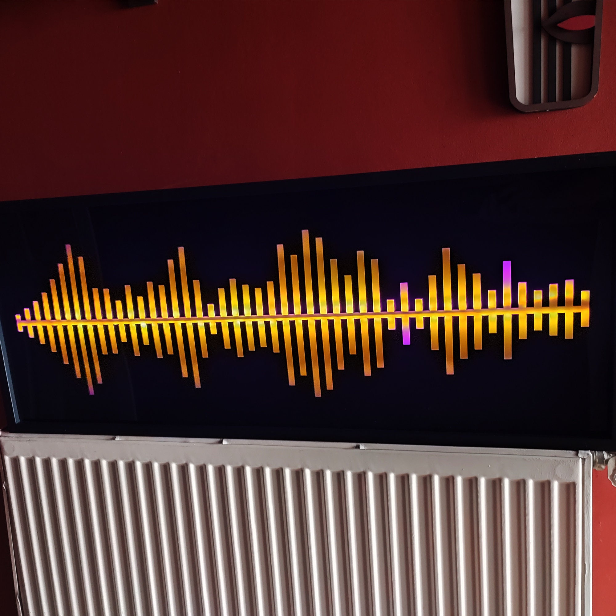Spectrum Analyzer, 40 Inches Spectrum Analyzer Wall Decor, Equalizer ...