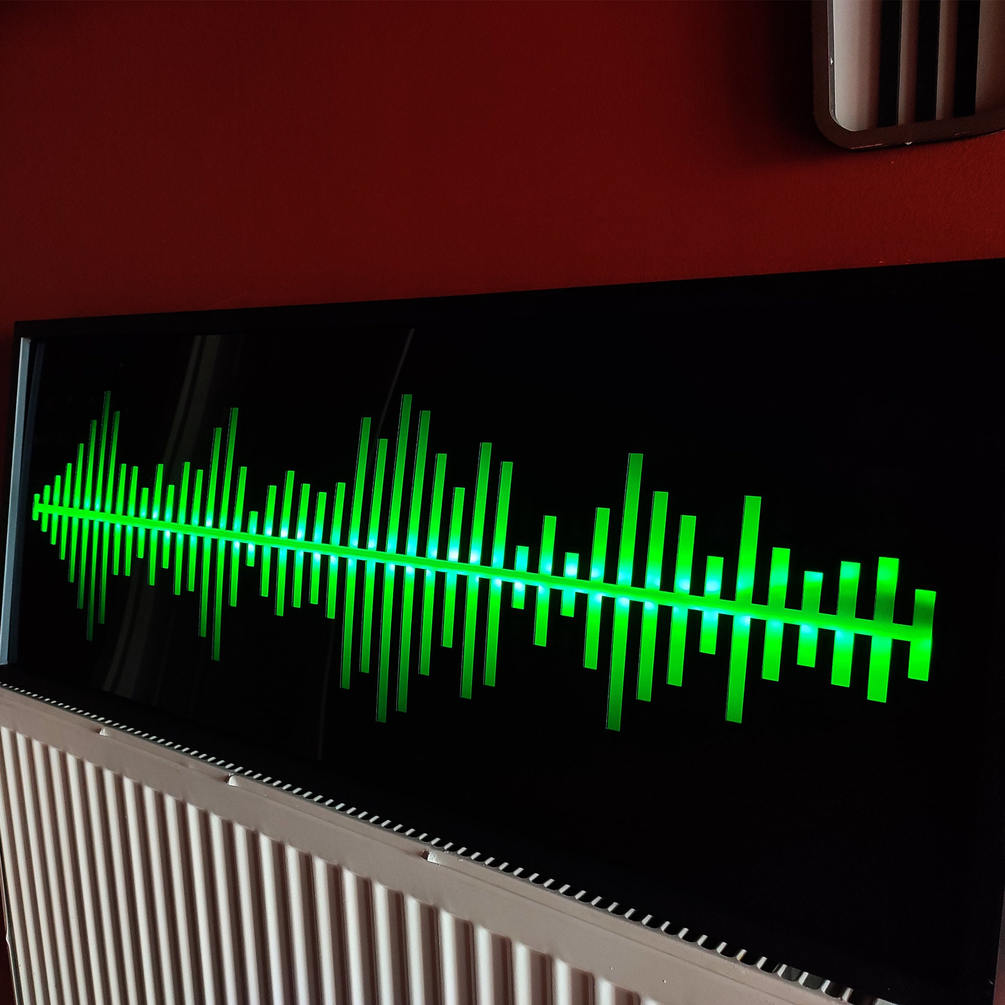 Spectrum Analyzer, 40 Inches Spectrum Analyzer Wall Decor, Equalizer ...