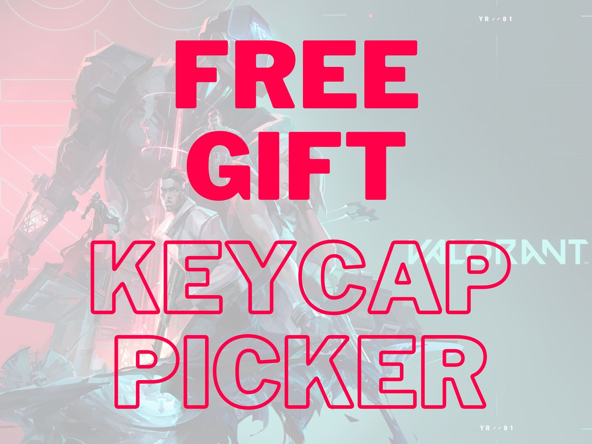 Valorant Keycaps Viper 10 Keys 1 Free Gift Keycap Picker - Etsy UK