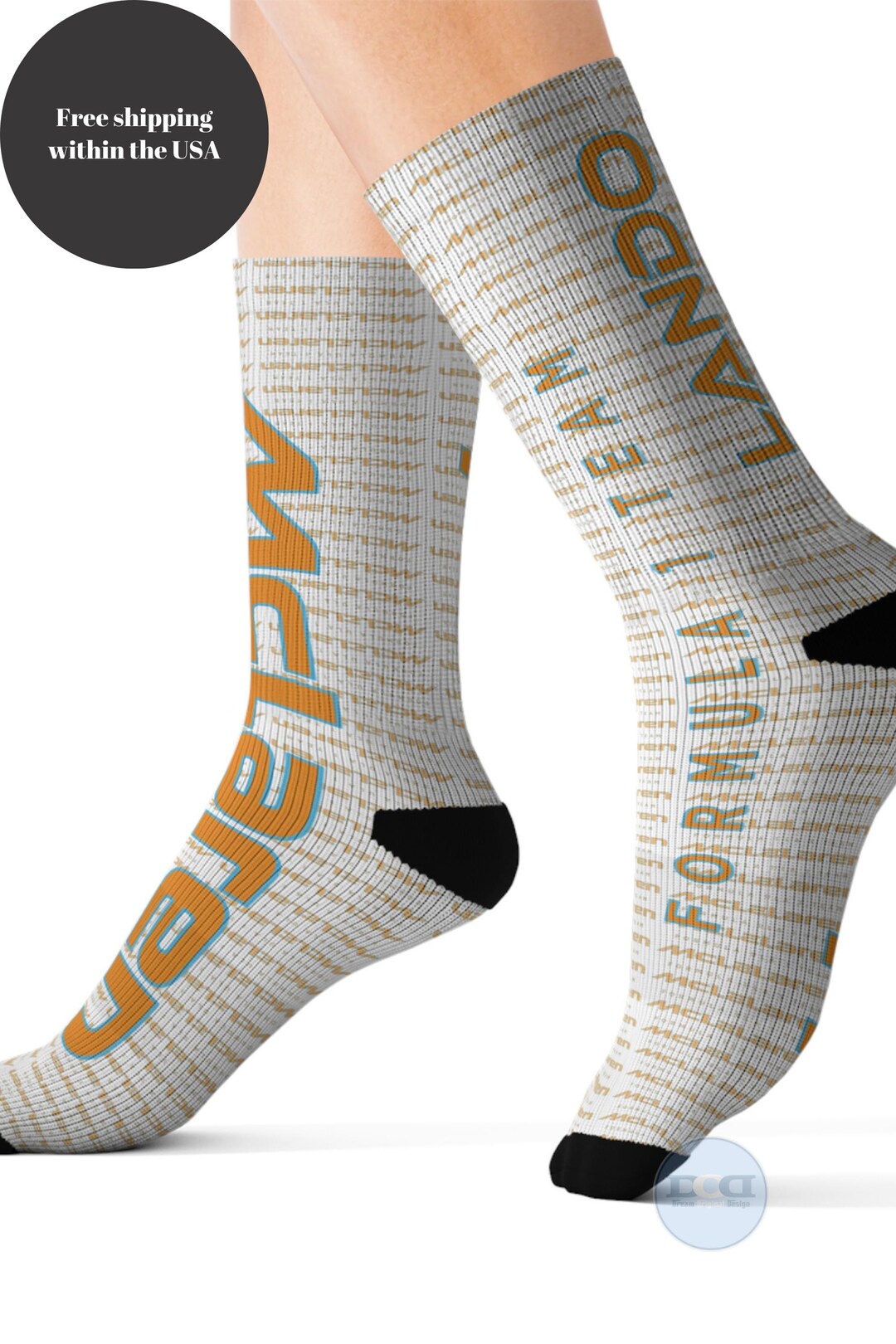 Mclaren F1 Socks Lando Norris Socks Formula 1 Socks F1 Fan Gear - Etsy