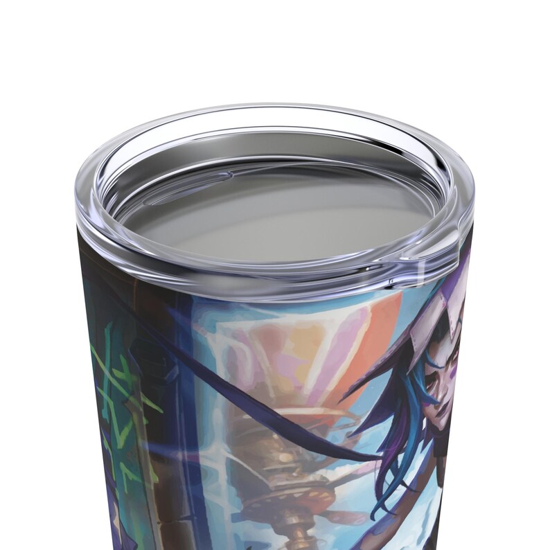 Arcane and League of Legends Jinx Design Tumbler 20 Oz Gamer Gift ...
