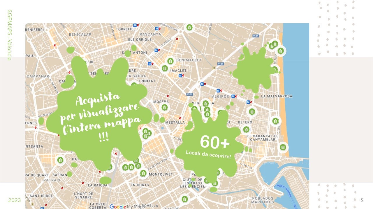 Valencia | SGF Maps - Etsy