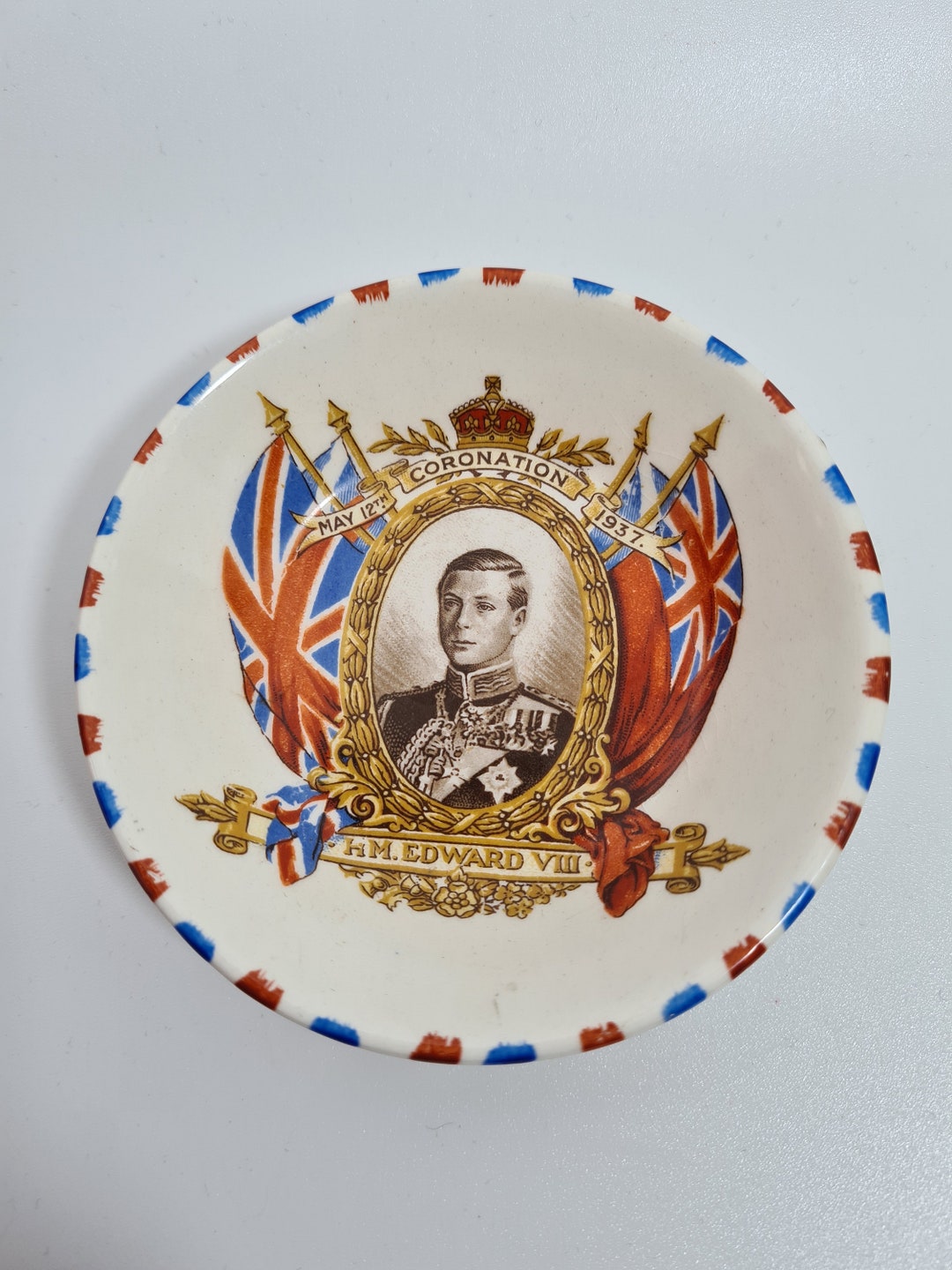 Coronation of Edward VIII 1937 Trinket Dish 8cm A144 - Etsy