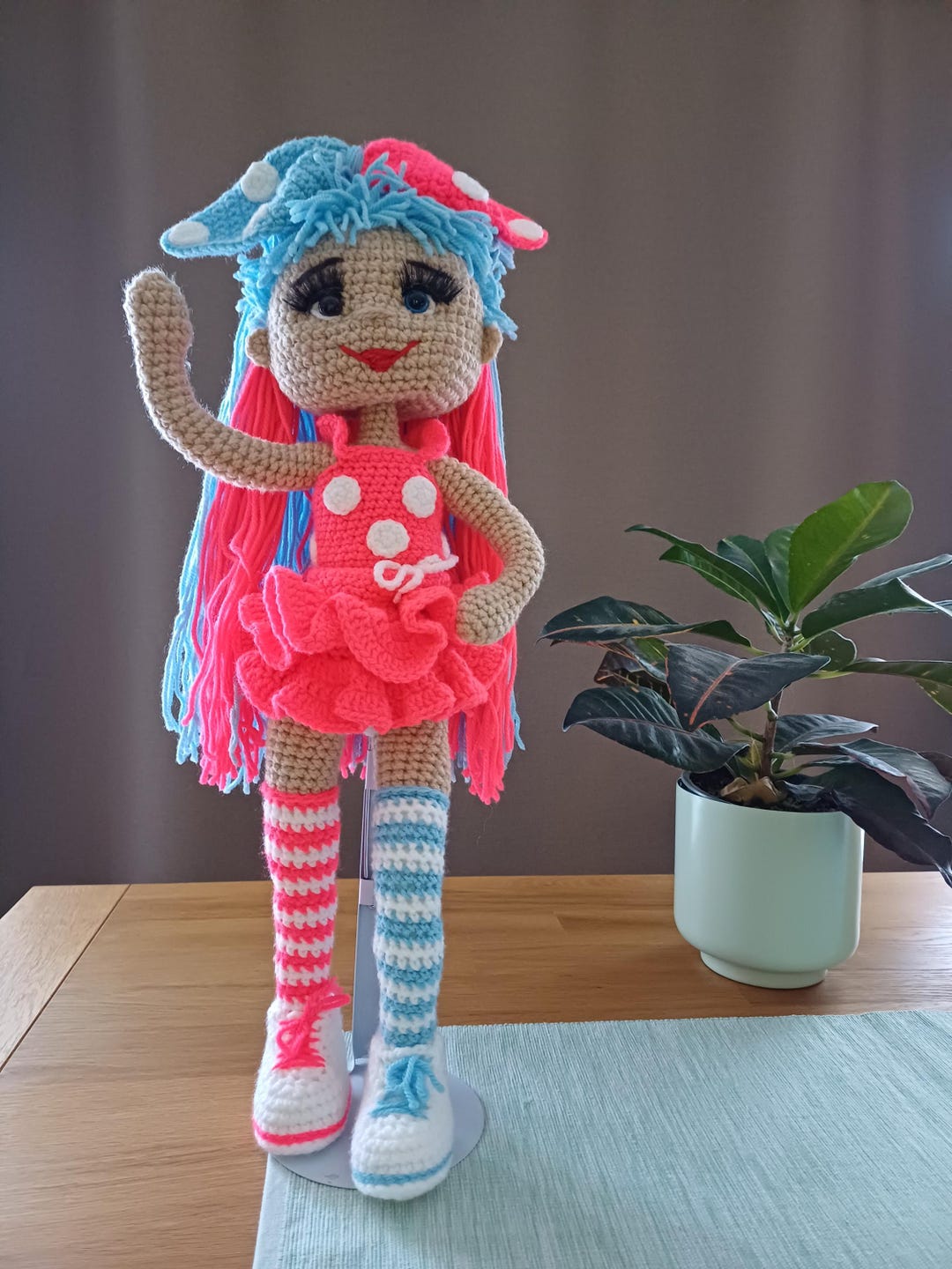 Mädchen Pipi Langstrumpf Einschulung Einschulungsgeschenk Amigurumi ...