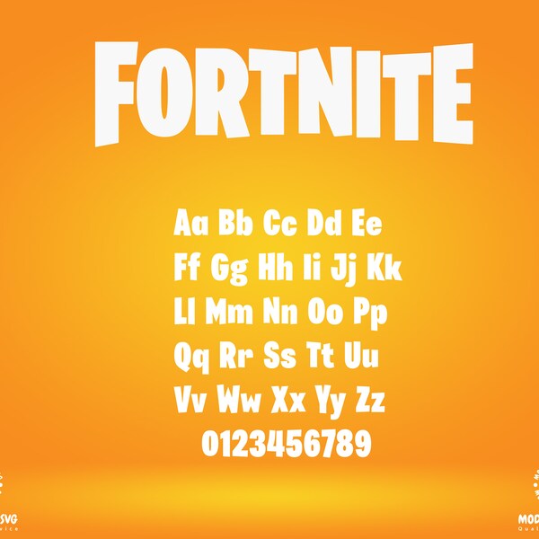 Fortnight Svg - Etsy