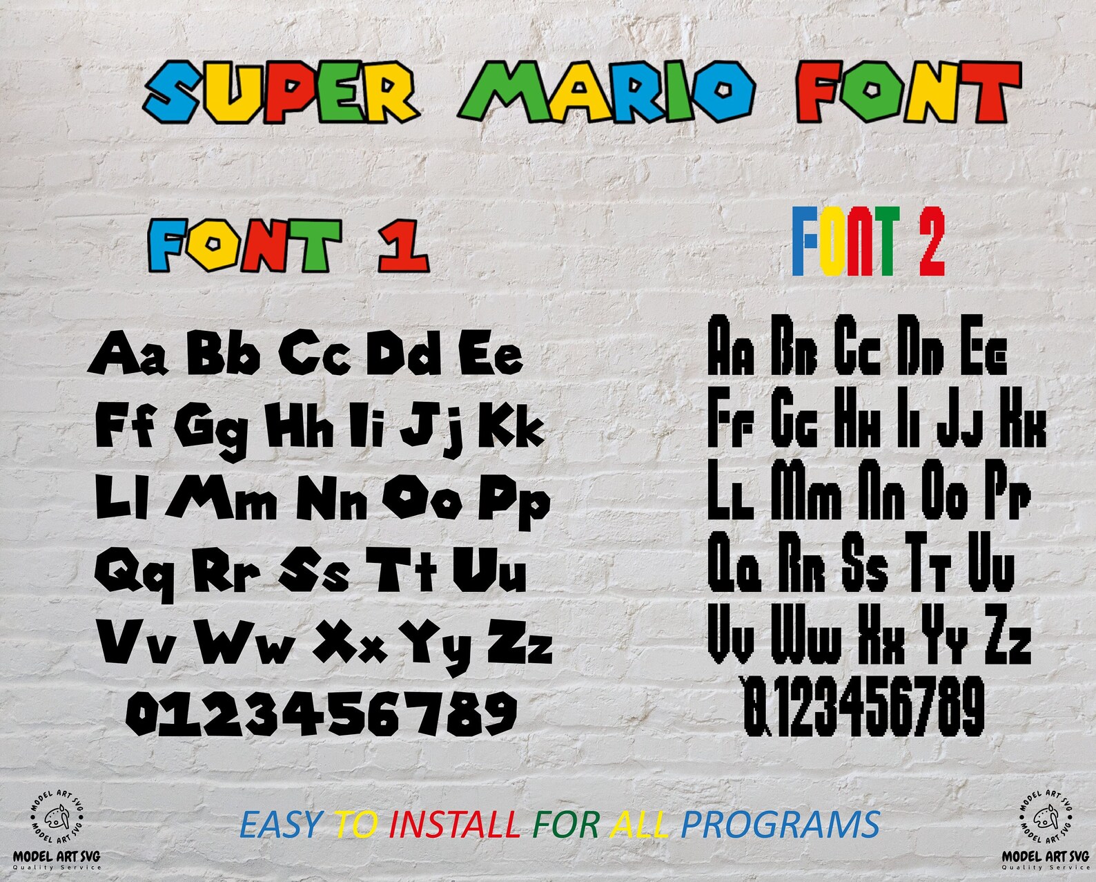 Super Font, Mario Font Ttf, Mario Brothers Font, Mario Brothers Ttf ...