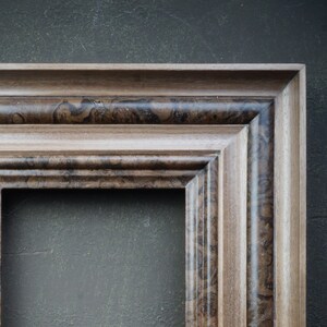 Walnut Wood Concave-convex Frame - Picture/photo/painting Frame ...