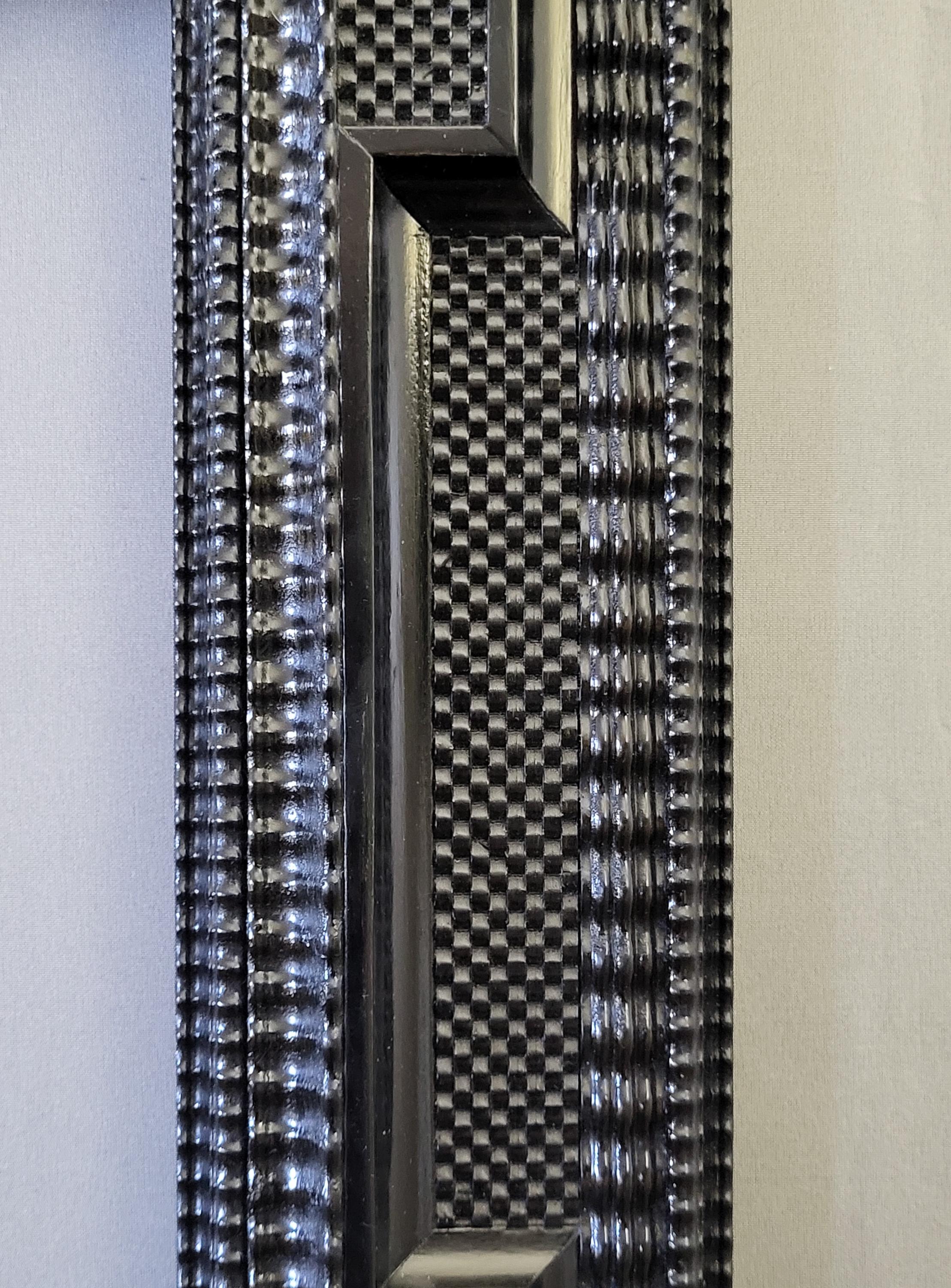 Ebony Dutch-style Frame | Flemish Corner Frame | Ripple Moulding ...