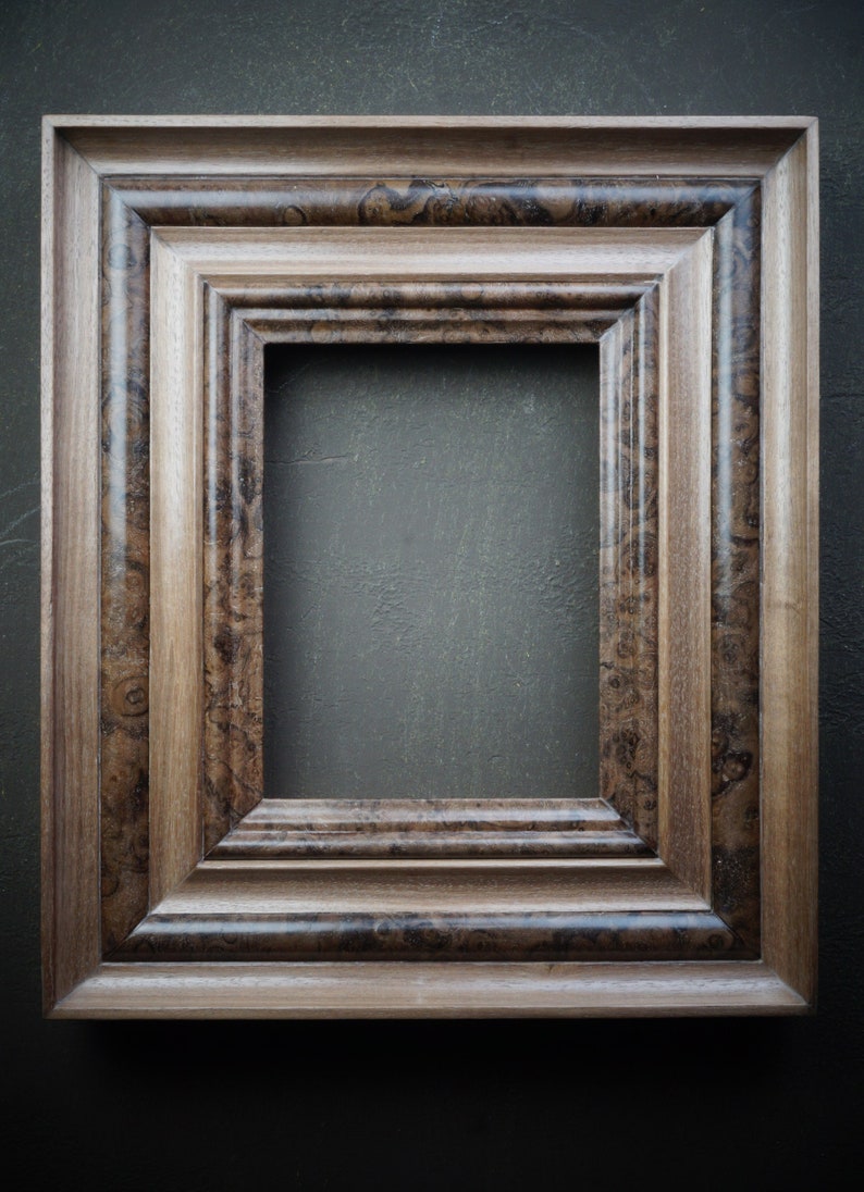 Walnut Wood Concave-convex Frame - Picture/photo/painting Frame ...