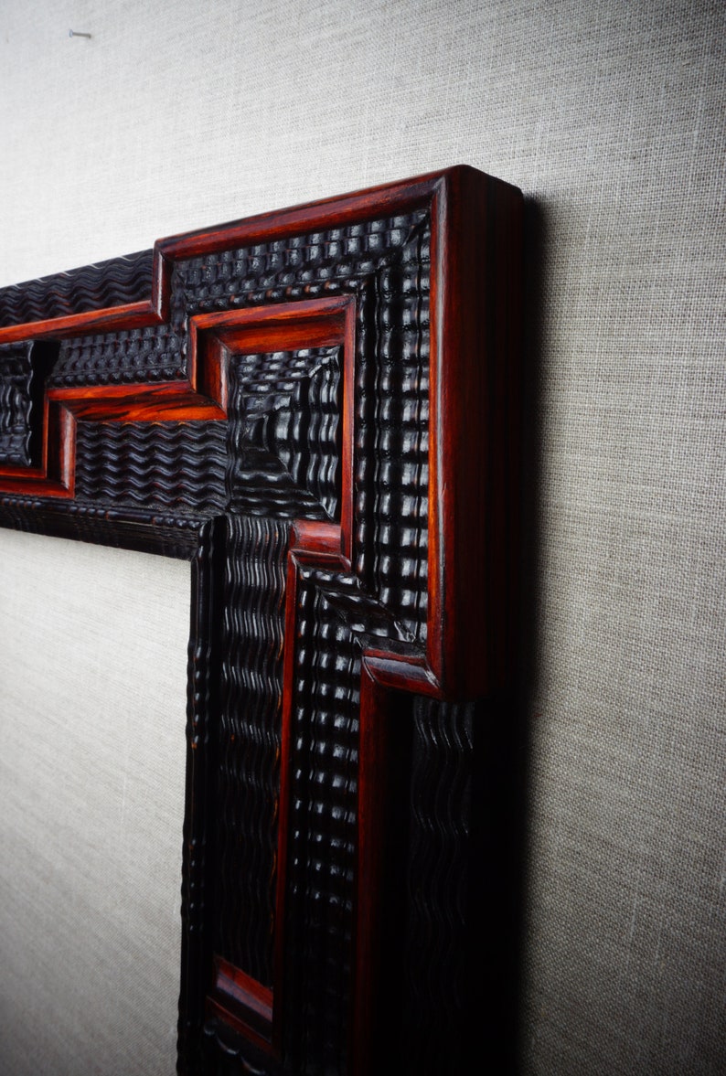 Full Ripple Frame With Flemish Corners and Rosewood Elements Ripple ...