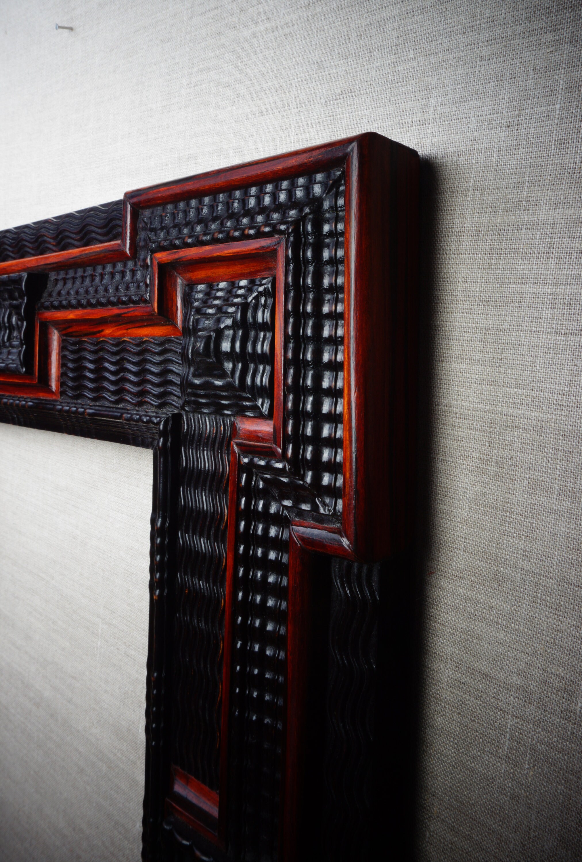 Full Ripple Frame With Flemish Corners and Rosewood Elements Ripple ...