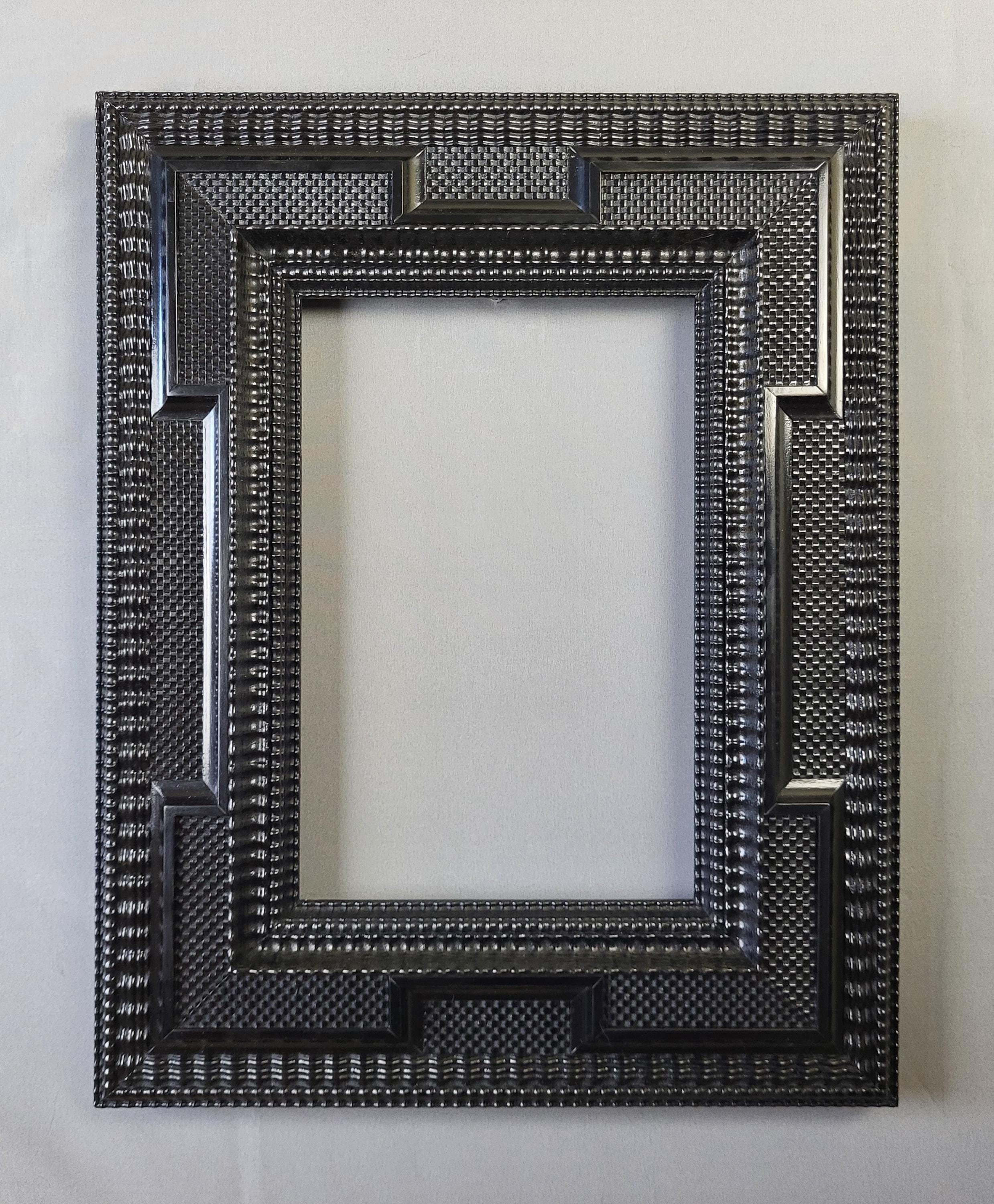 Ebony Dutch-style Frame | Flemish Corner Frame | Ripple Moulding ...