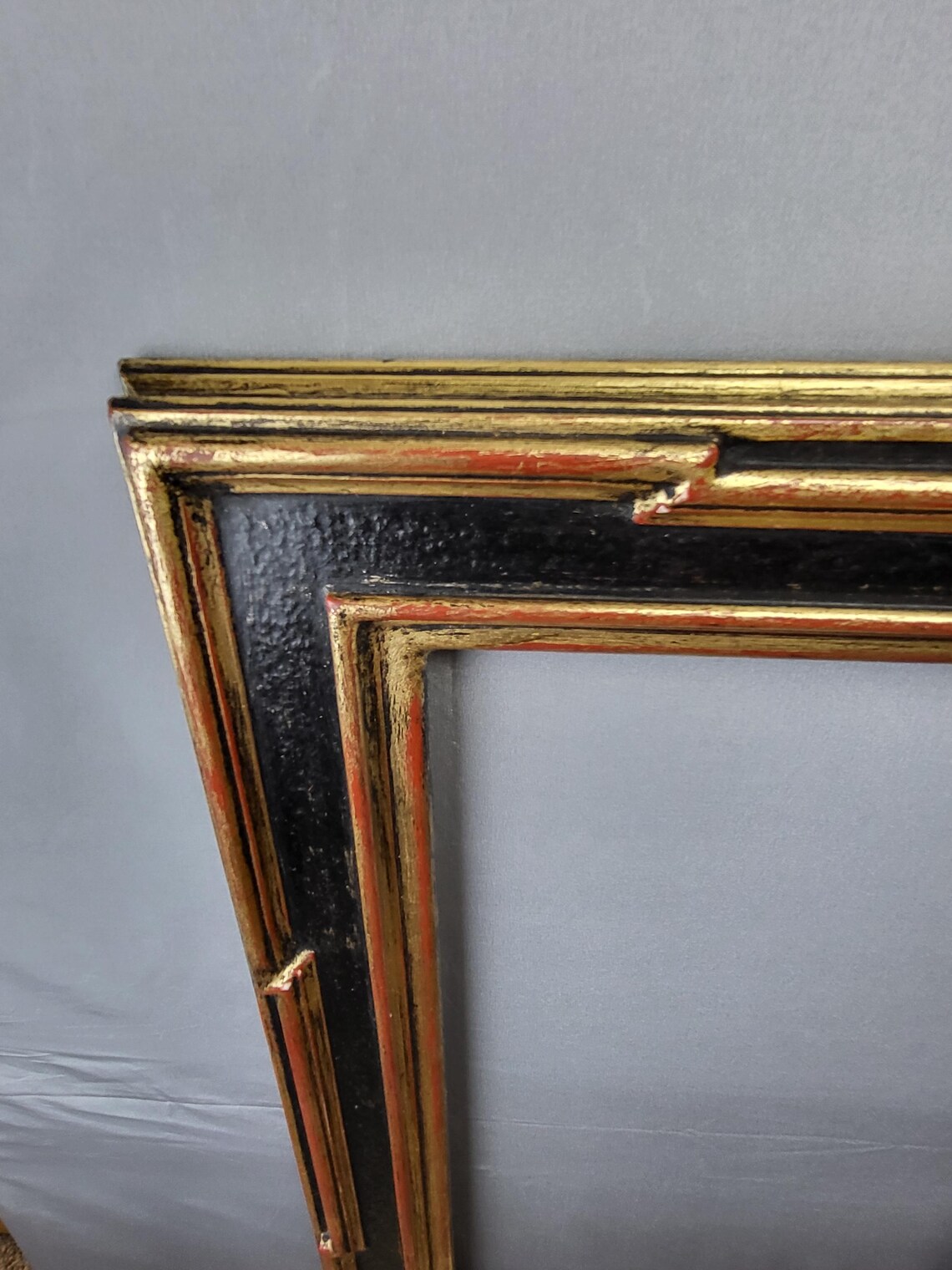 Ebony Frame With Golden Edges - Picture/photo/painting Frame | Handmade ...