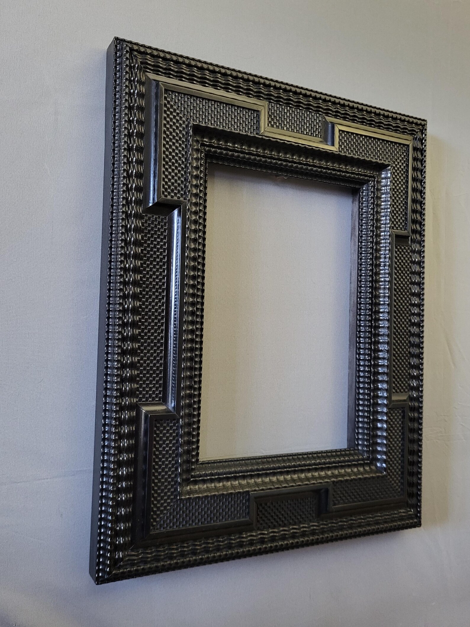 Ebony Dutch-style Frame | Flemish Corner Frame | Ripple Moulding ...