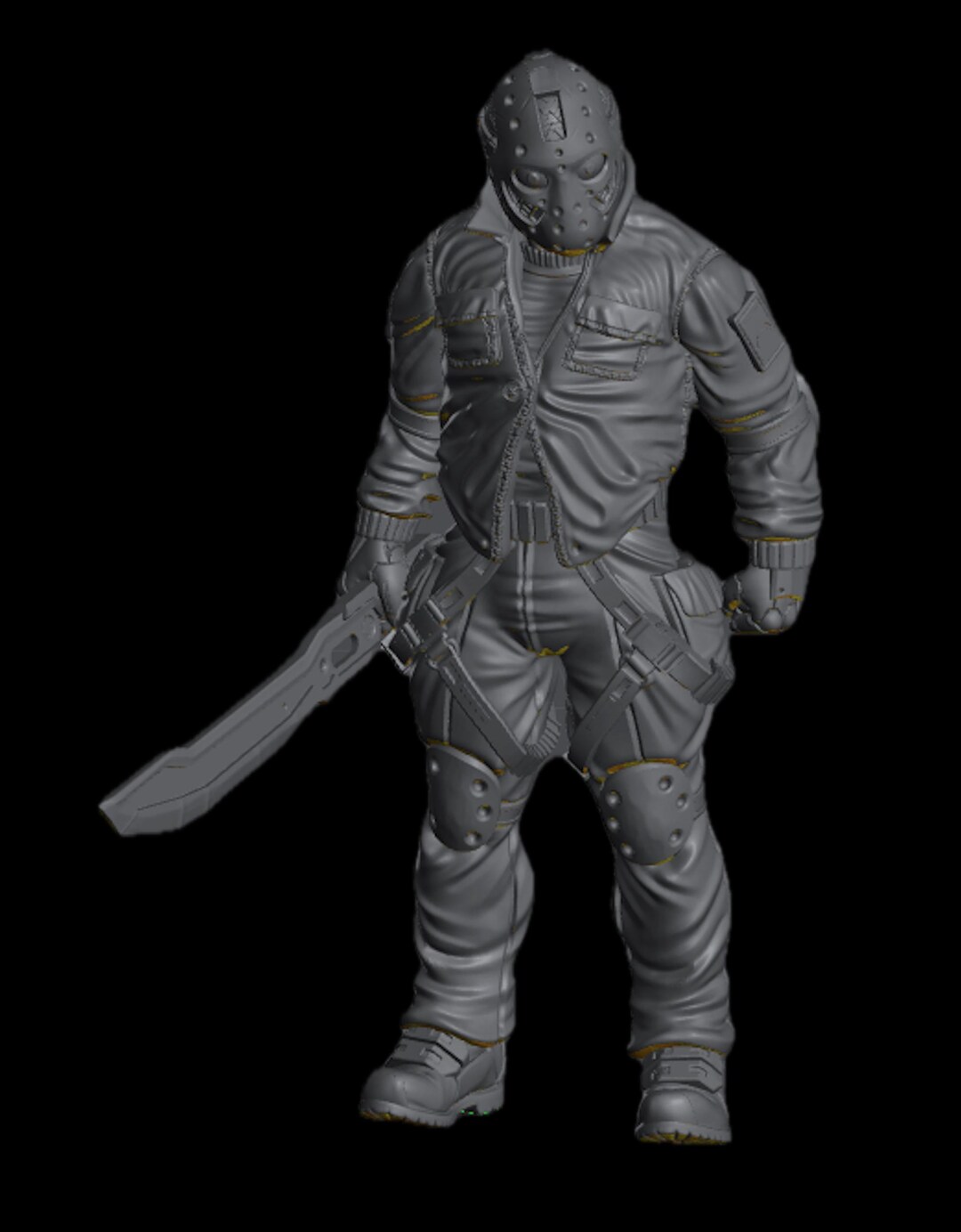 The Night Slasher | Cyberpunk Slasher Miniature | Amazing Detail From ...