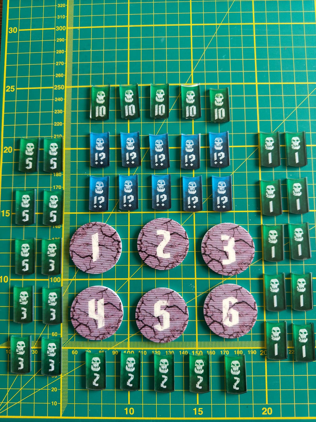 Ork Wound Counters and Objective Markers - Etsy UK