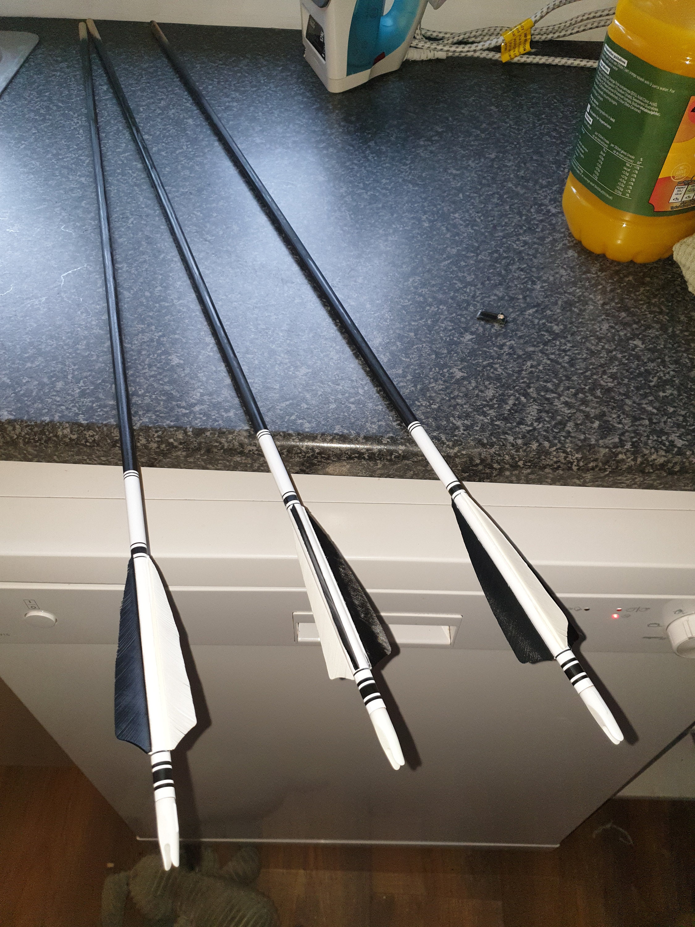 Hand Made Wooden Arrows With Arrow Wraps - Etsy