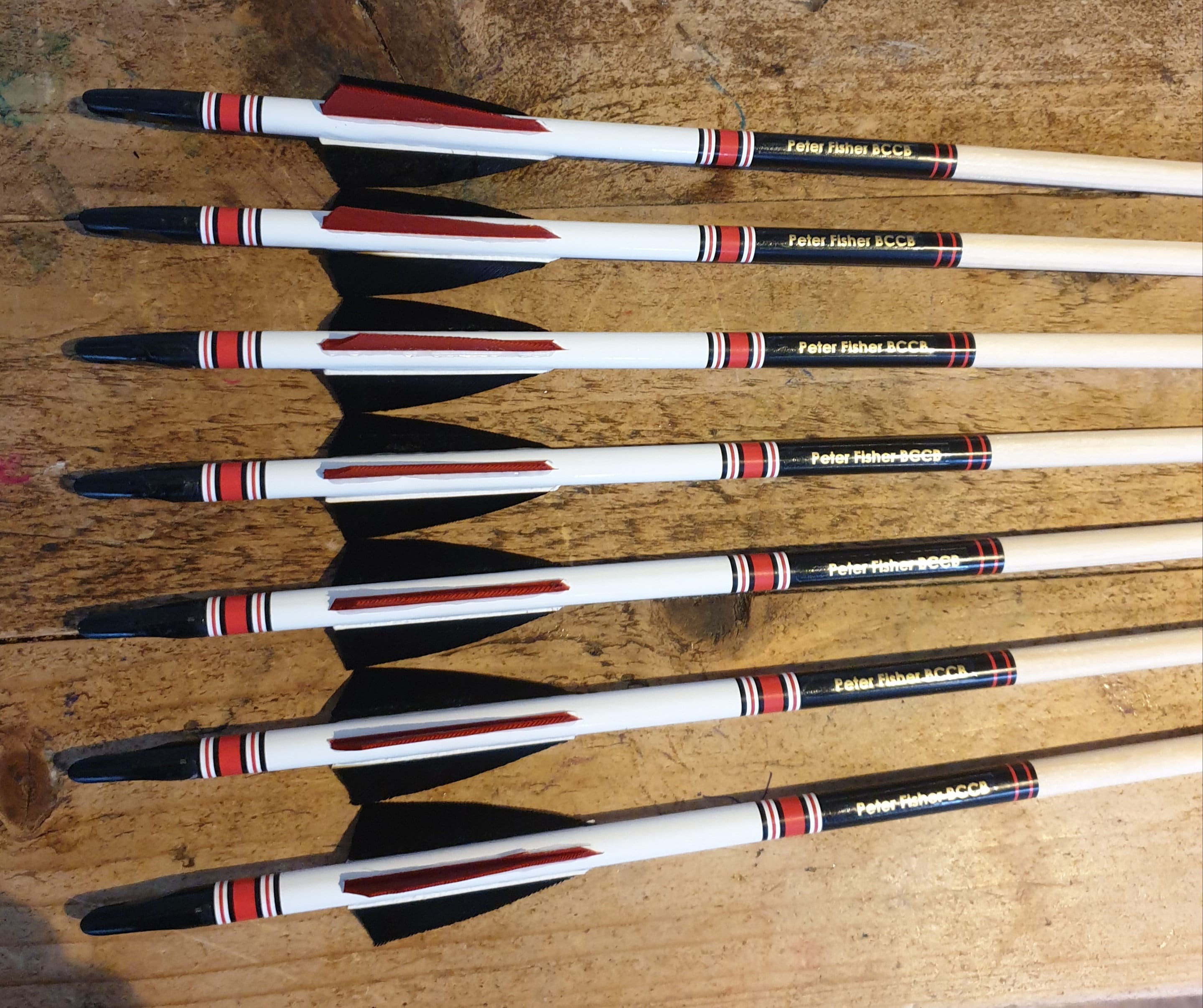Hand Made Wooden Arrows With Arrow Wraps - Etsy