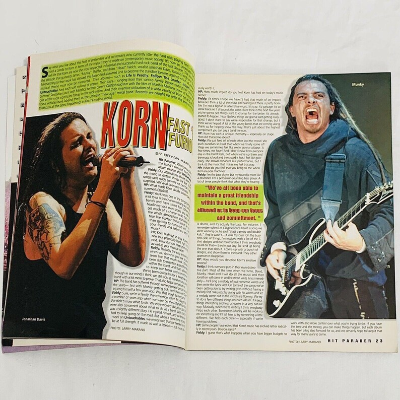 Hit Parader Magazine Velvet Revolver Metallica Marilyn Manson Korn ...