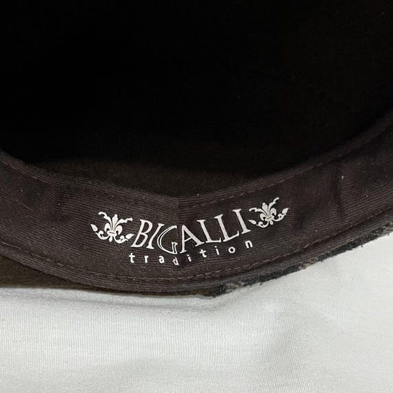 Bigalli Wool Felt Ascot Cap Brown Plaid Driving Golf … - Gem