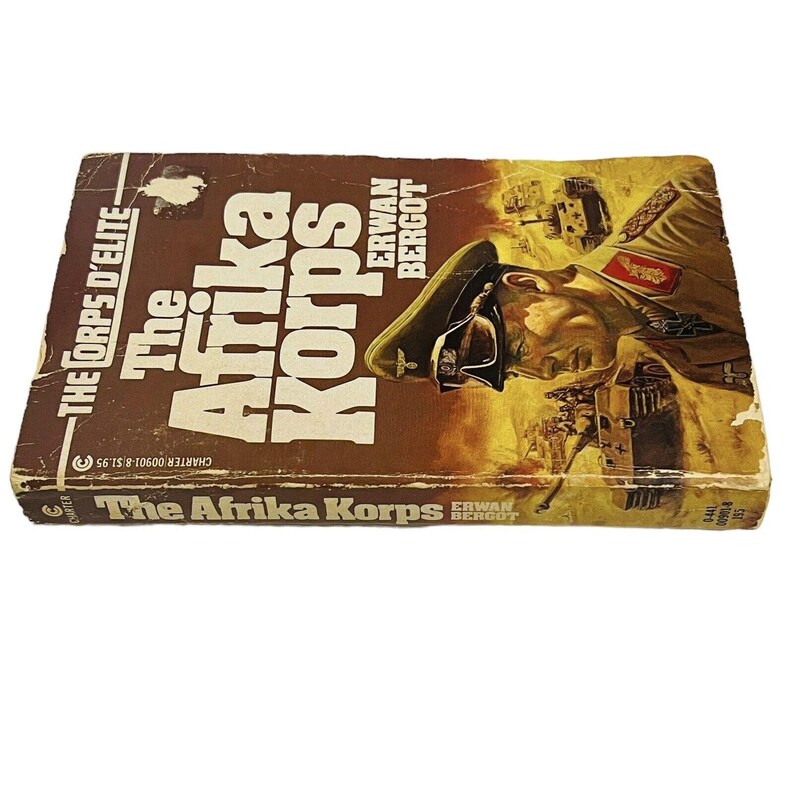 The Afrika Korps by Erwan Bergot the Corps D'elite Paperback Vintage ...