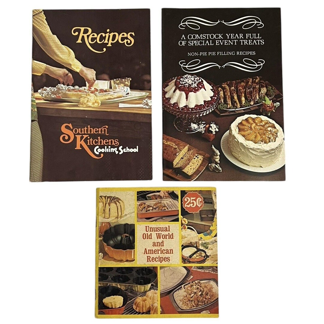 Vtg Southern Kitchens Cooking School Cookbook Recipes Nordicware Borden ...