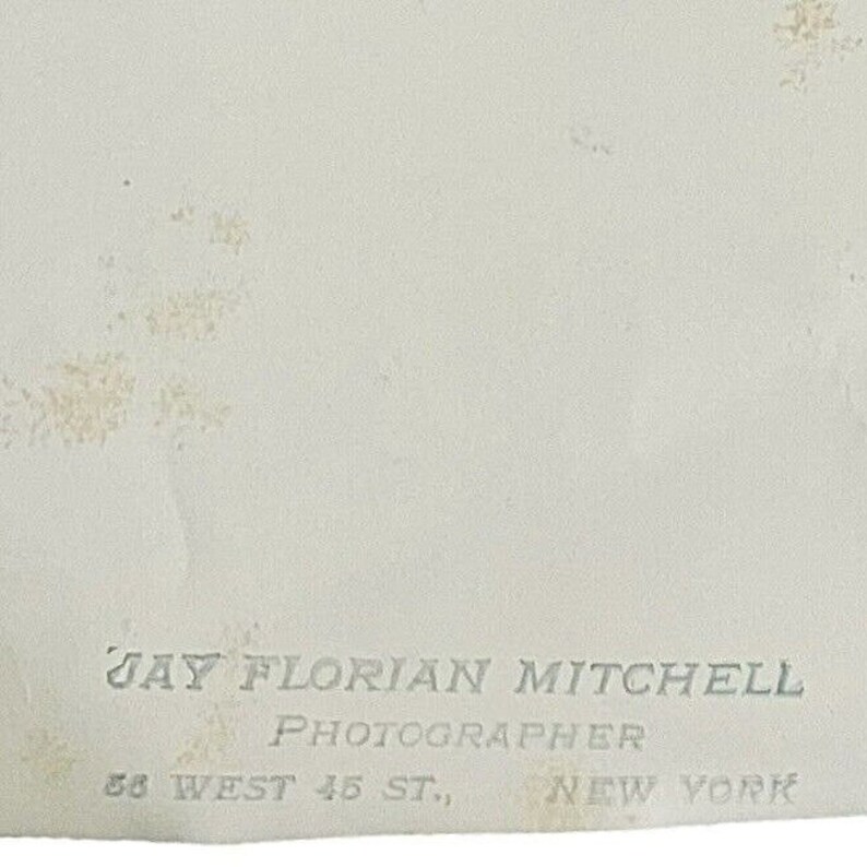 1940s Jay Florian Mitchell Model Photo Pretty Girl Dress Apron JNT ...