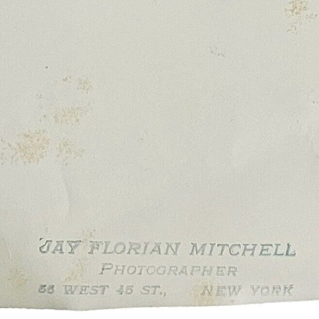 1940s Jay Florian Mitchell Model Photo Pretty Girl Dress Apron JNT ...