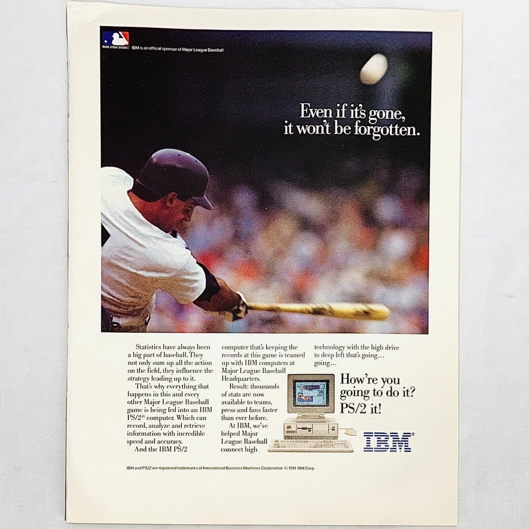 Vintage IBM Personal Computer Vintage Advertising Print Ad PS/2 ...