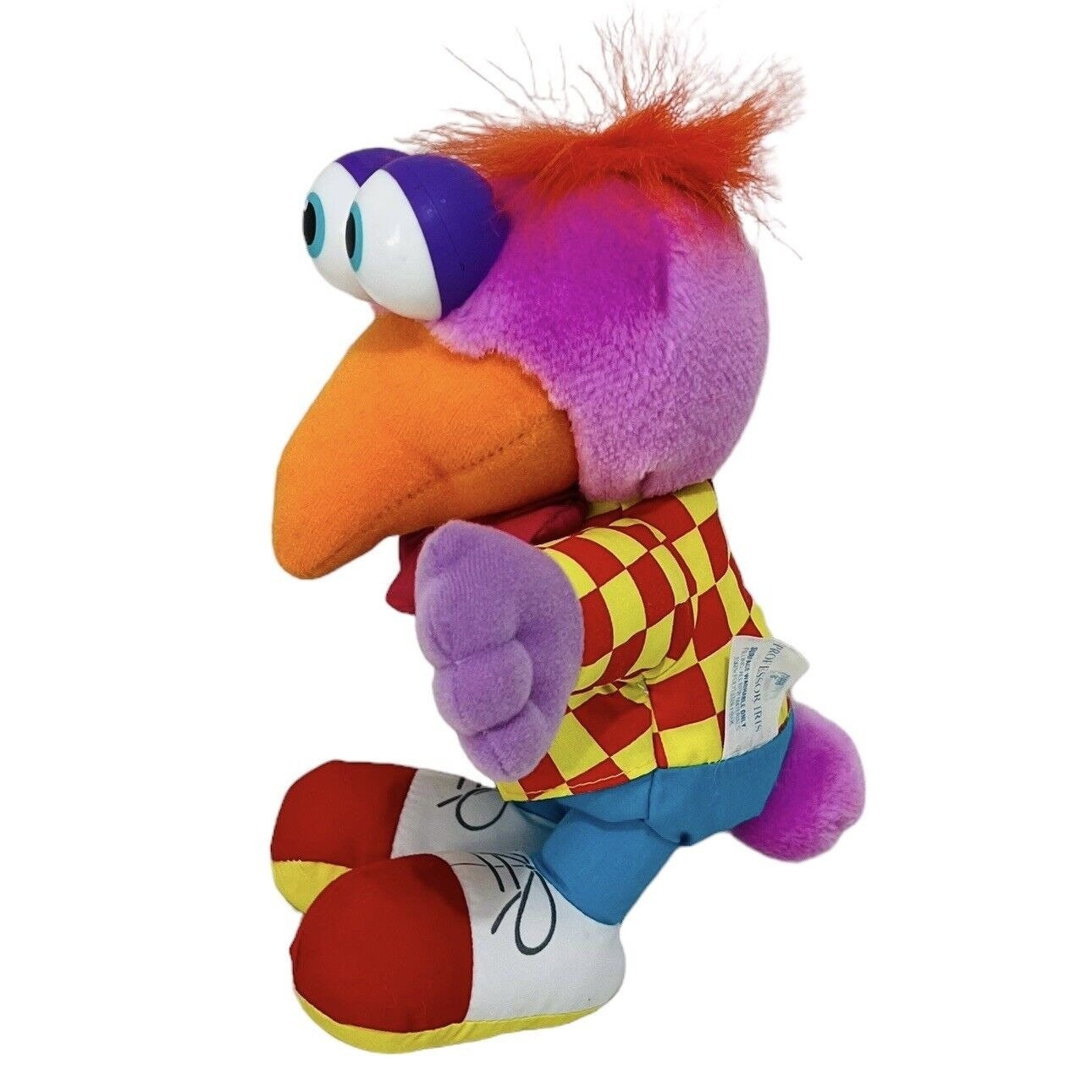 Vintage 1994 Hasbro Playskool Happy Professor Iris Plush Toy - Etsy