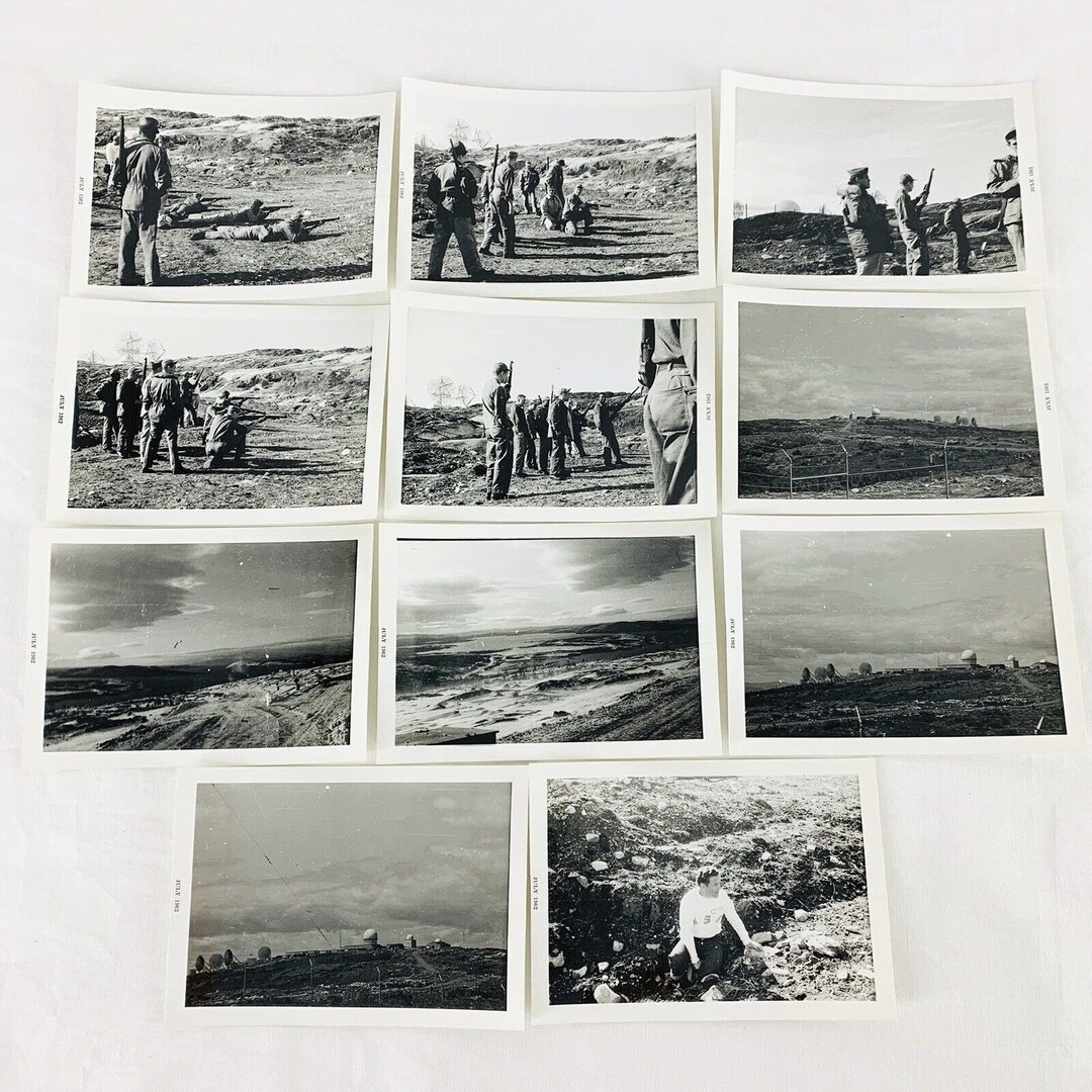 Goose Air Base Labrador 1962 Goose Bay CFB B&W Photos US Air Force Lot ...