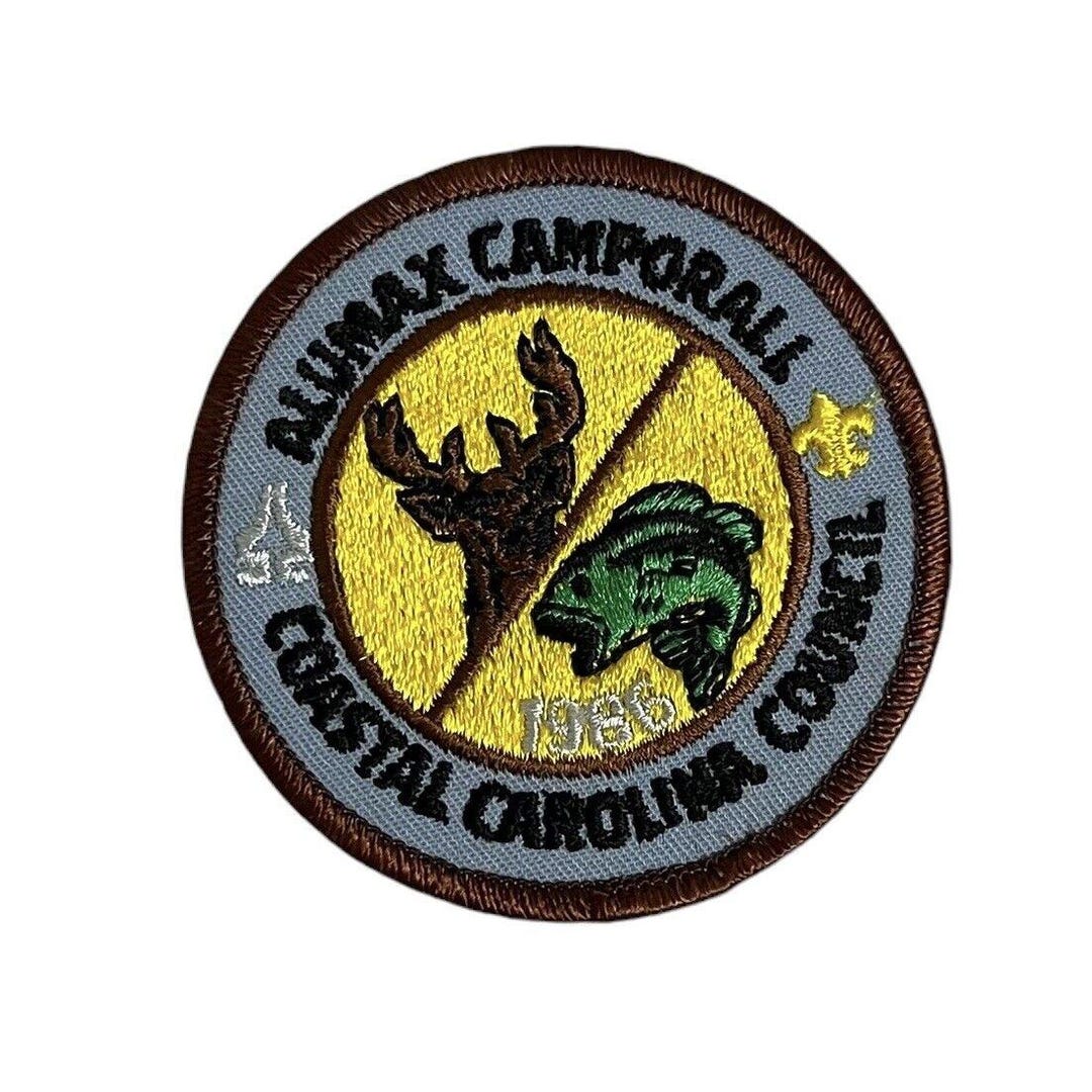 Vtg 1986 Coastal Carolina Council Alumax Camporall Boy Scouts BSA Patch ...