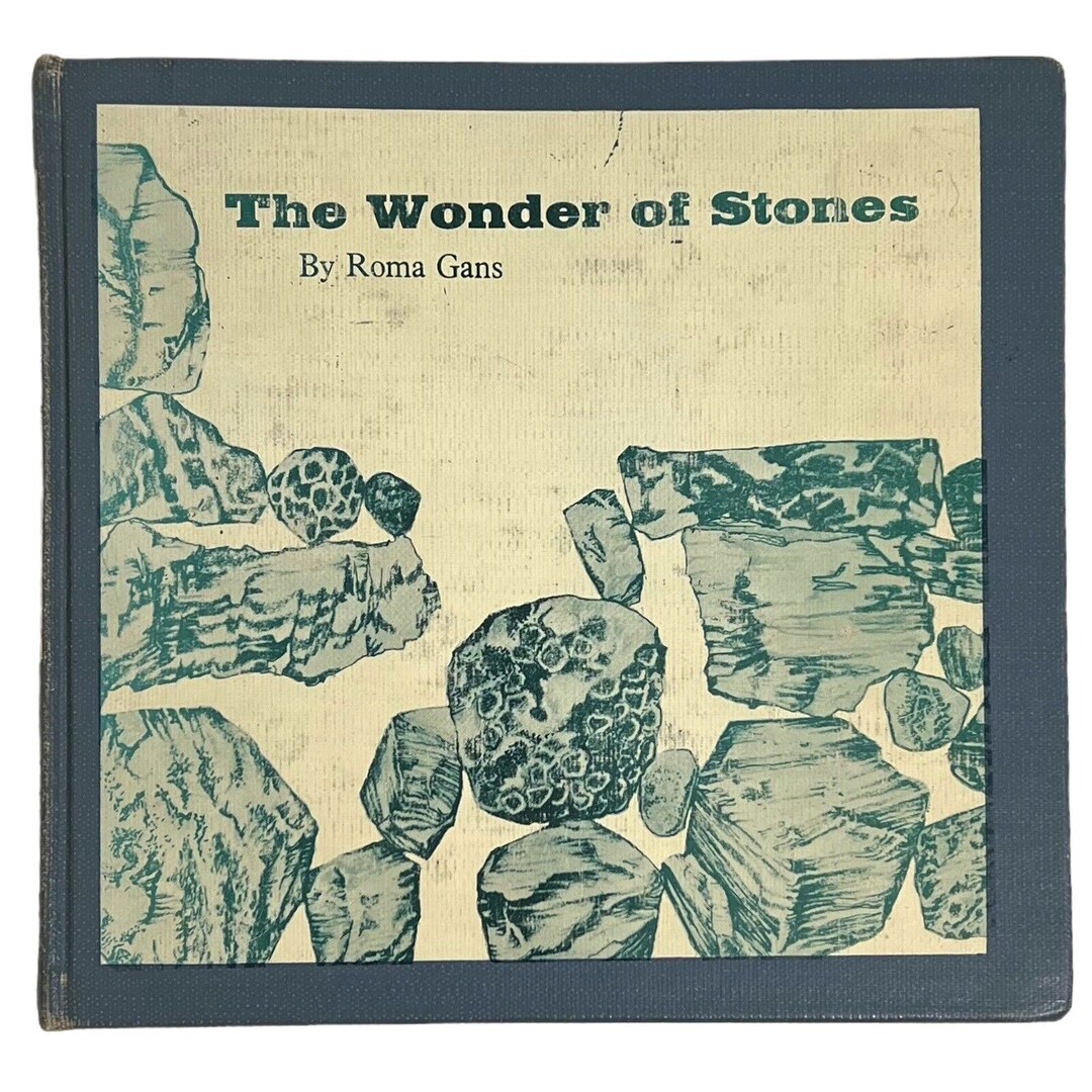 The Wonder of Stones by Roma Gans Vtg 1963 Hardcover Book - Etsy