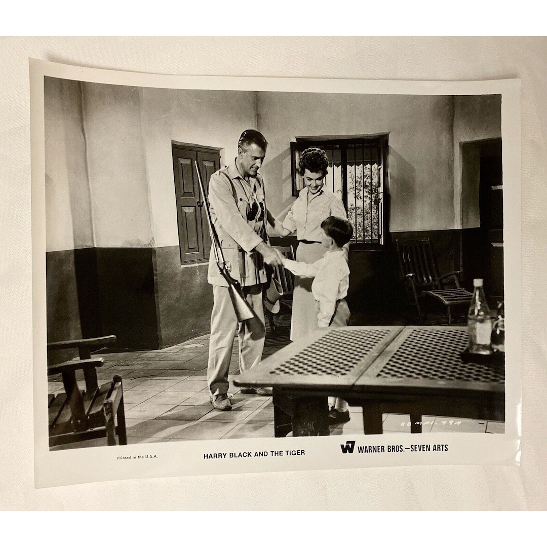 Harry Black and the Tiger Stewart Granger Barbara Rush Movie Still ...