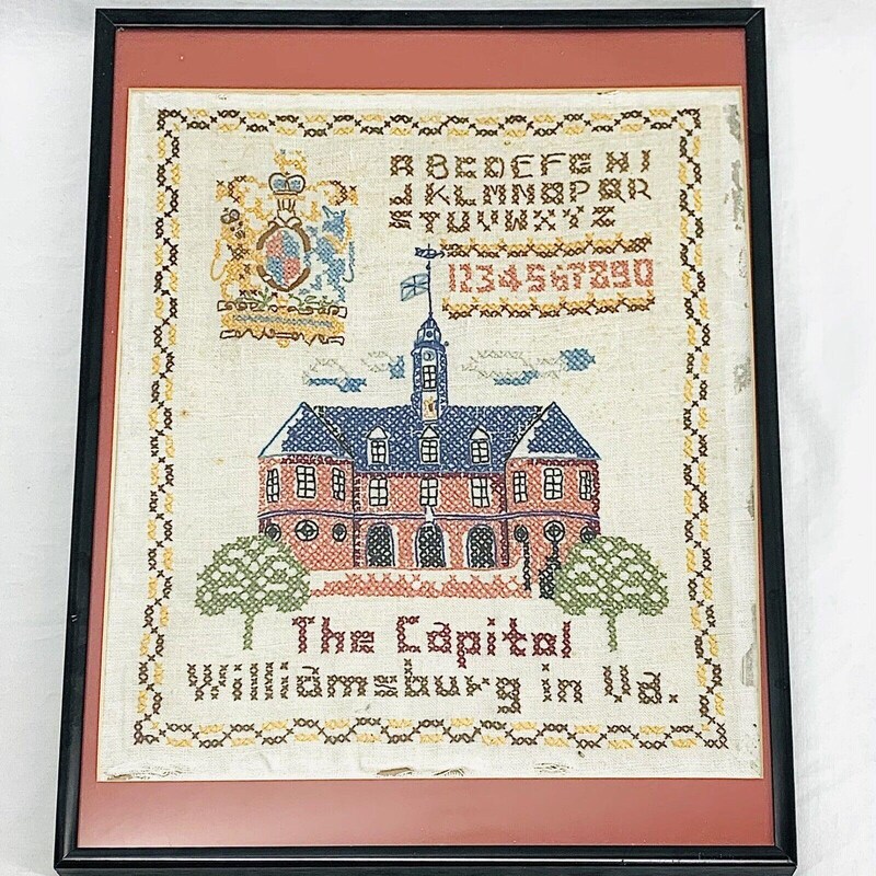 Williamsburg Sampler - Etsy