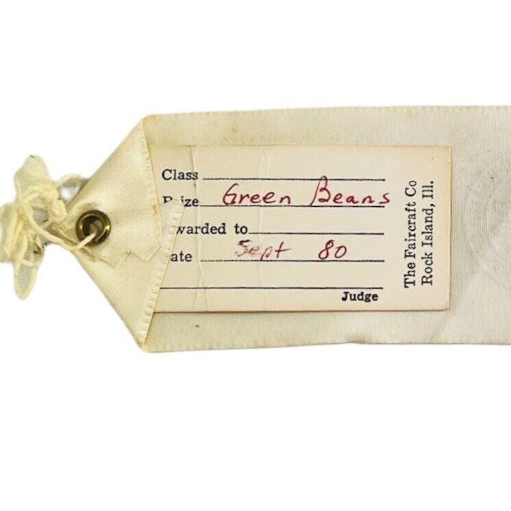 Vintage 1980's County Fair Ribbon Award 3rd Place Powell County Stanton ...