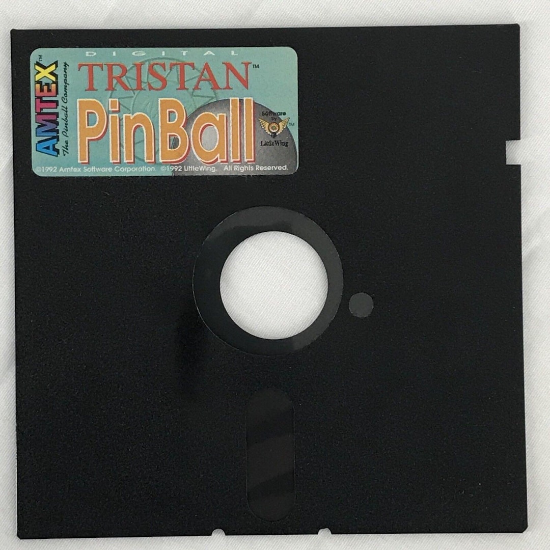 Vintage Tristan Pinball for 1992 Amtex the Pinball Co Little Wing 5 1/4 ...
