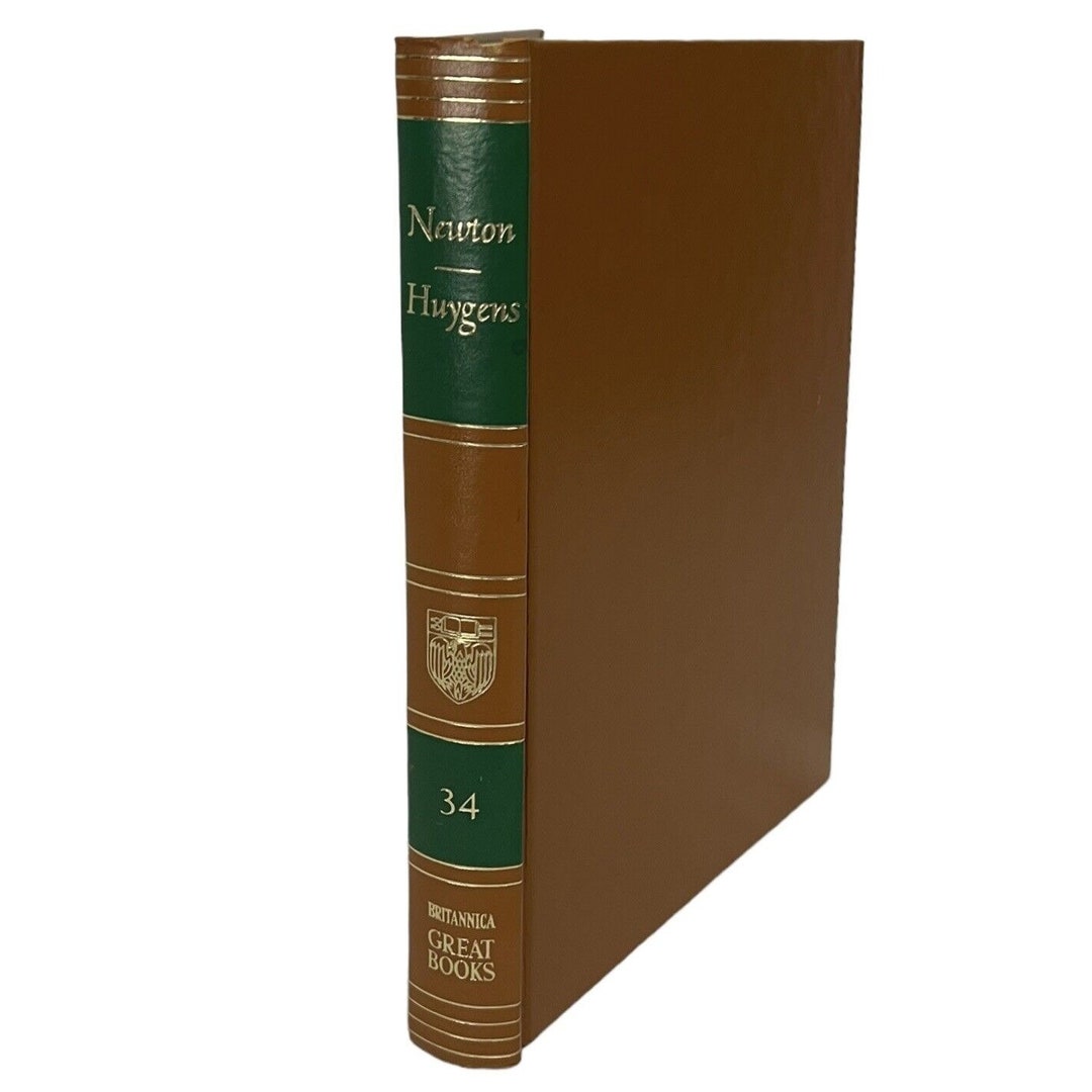 Britannica Great Books of the Western World Vtg 1952 Edition Volume 34 ...